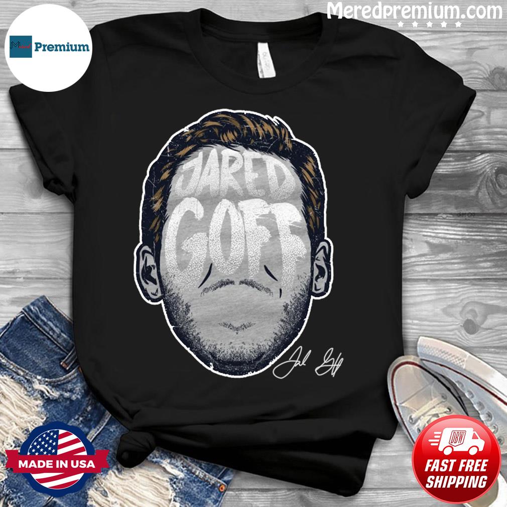 Jared Goff Player Silhouette Official Tee Shirt, hoodie, sweater, long ...