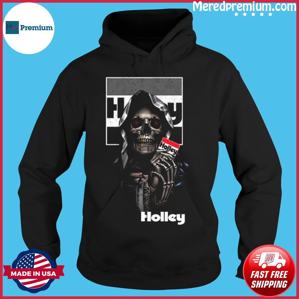 Death Skull Hug Holley Logo Shirt, hoodie, sweater, long sleeve and ...