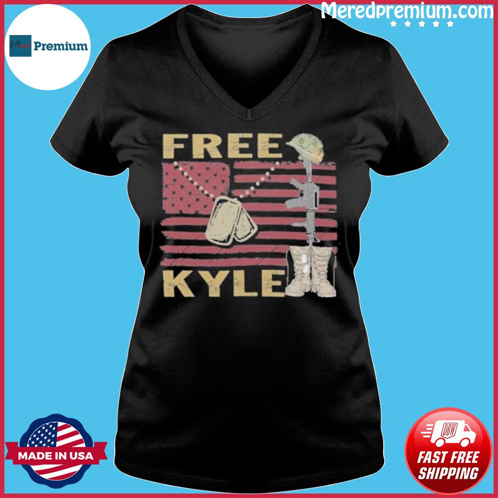 Free Kyle - Kyle Rittenhouse Veteran American Flag Shirt, hoodie ...