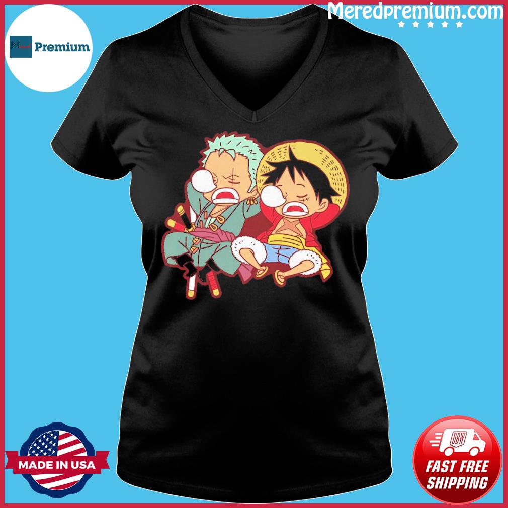 Friends One Piece Luffy And Zoro Shirt, hoodie, sweater, long sleeve ...