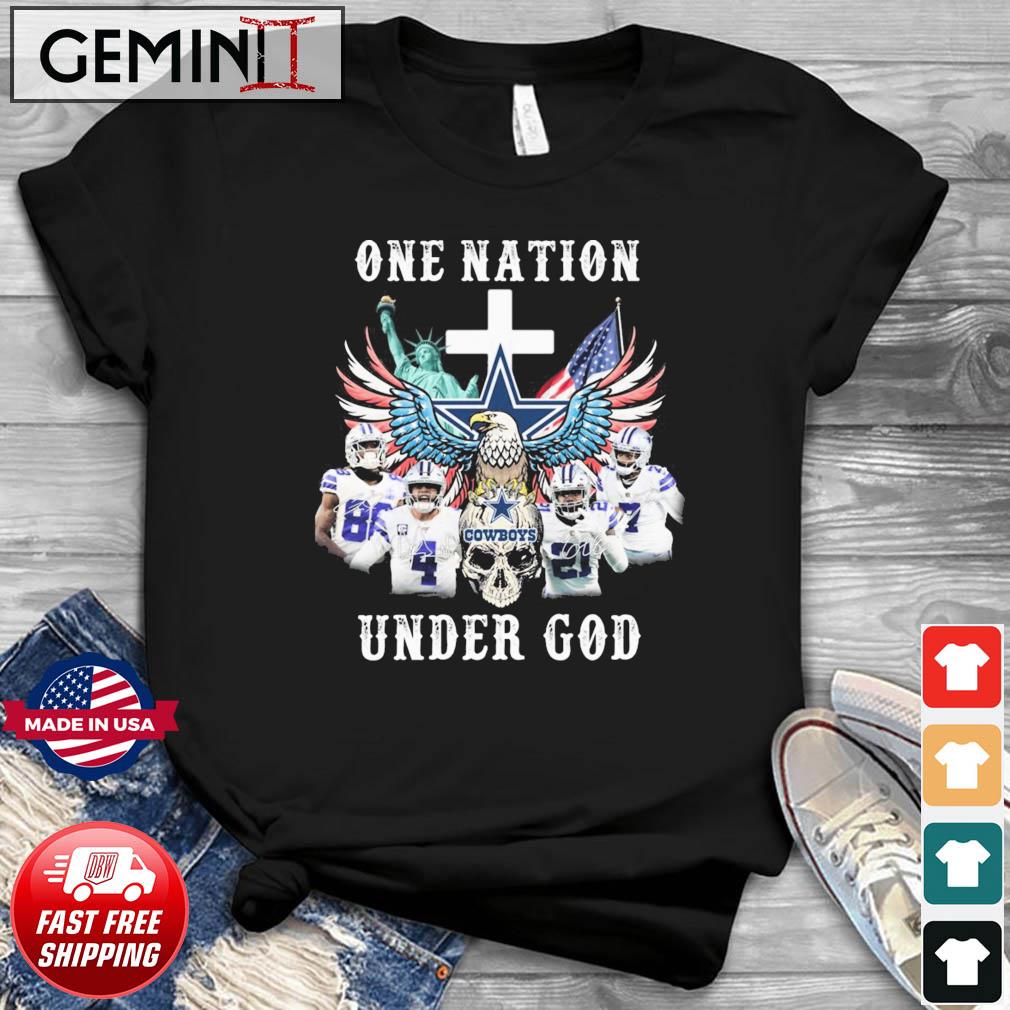 Eagle Holding Skull Dallas Cowboys One Nation Under God Signatures ...