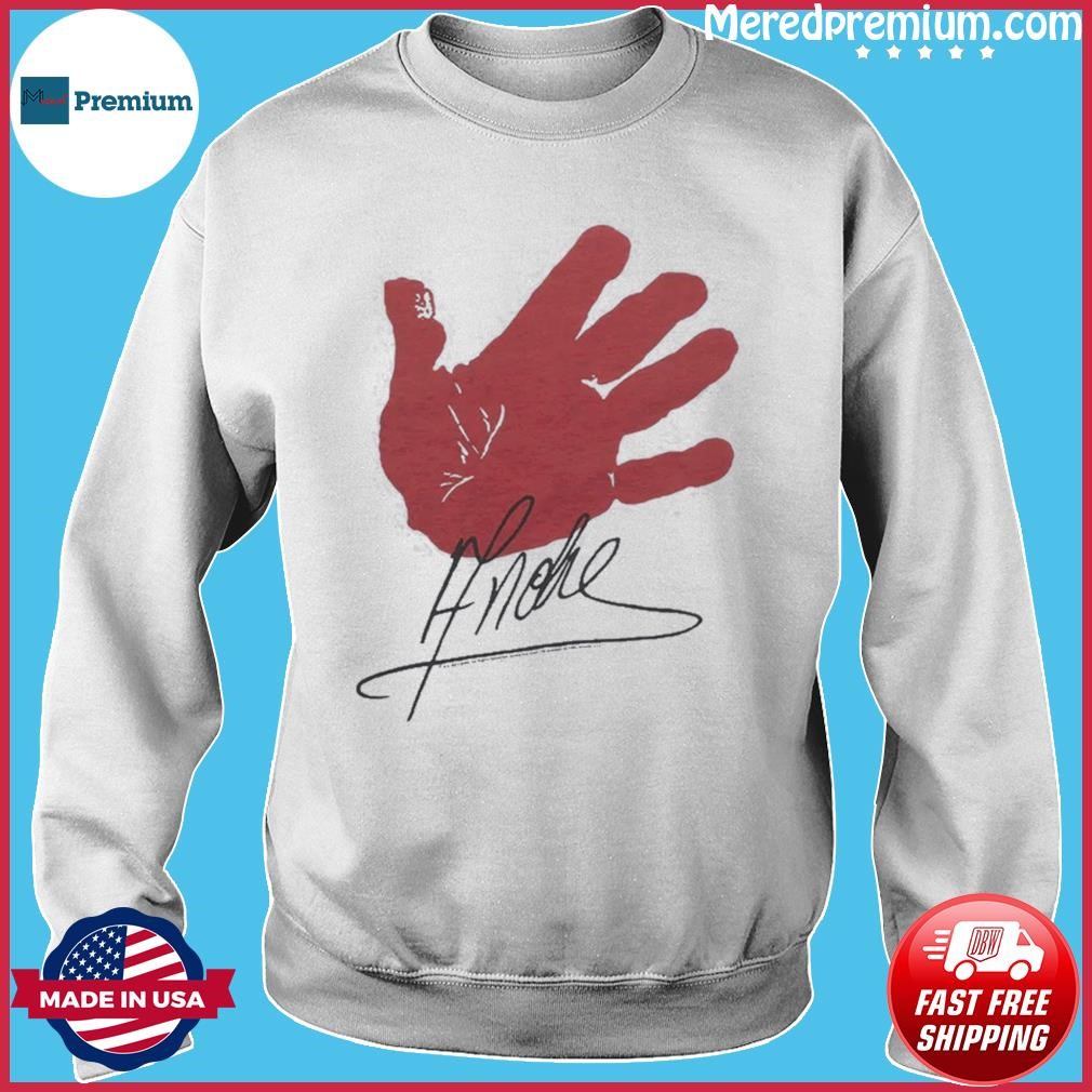 Andre The Giant Hand Print