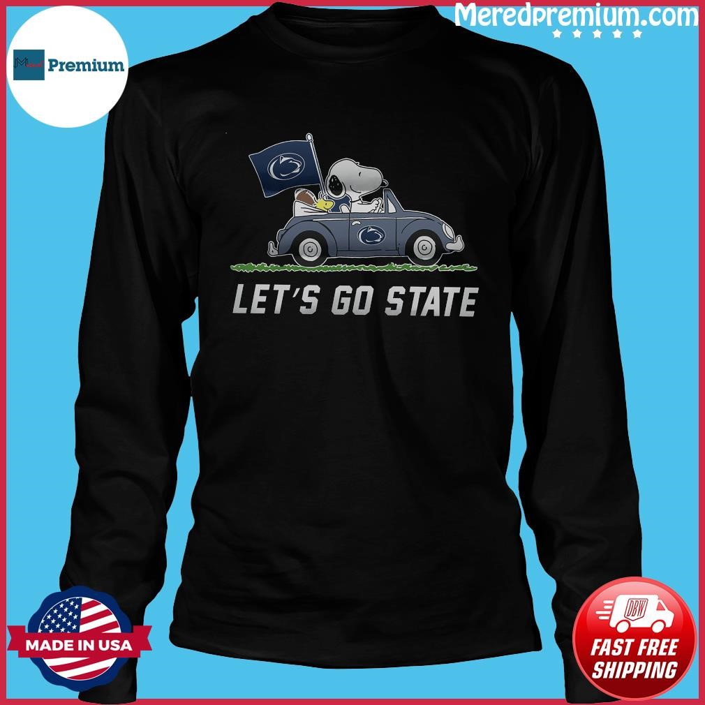 Let's Go State Peanuts Snoopy And Woodstock Penn State Nittany Lions On ...