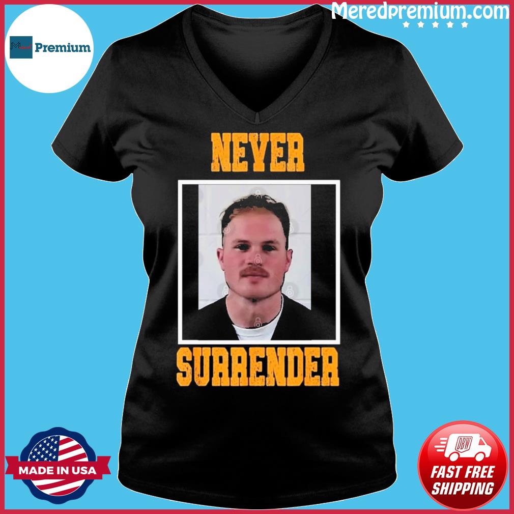 Zach Bryan Mugshot Never Surrender Album Tour 2024 Shirt, hoodie ...