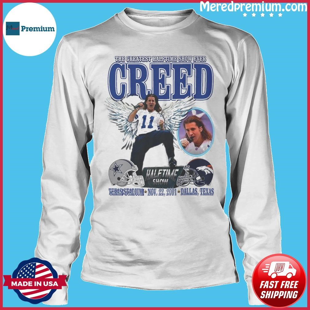 Creed The Greatest Halftime Show Ever Cowboys vs Broncos shirt, hoodie ...