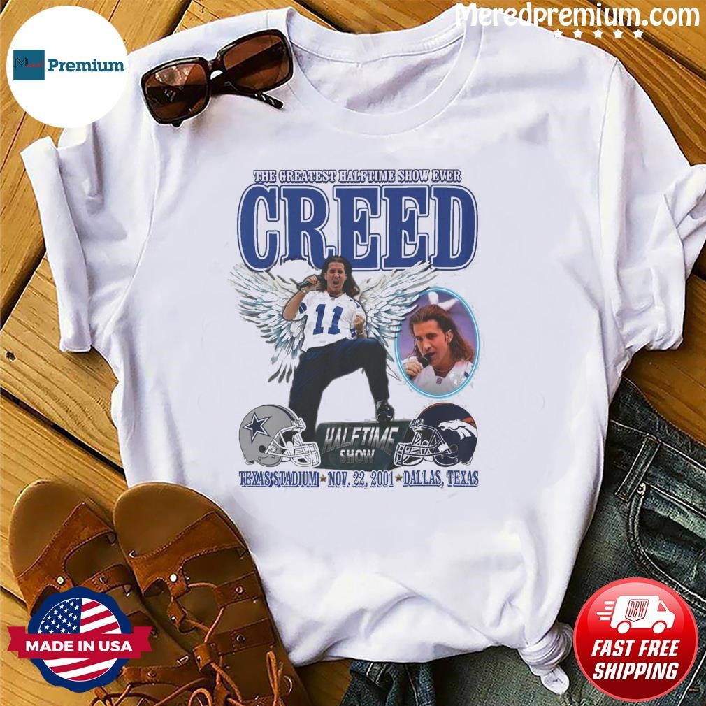 Creed The Greatest Halftime Show Ever Cowboys vs Broncos shirt, hoodie ...