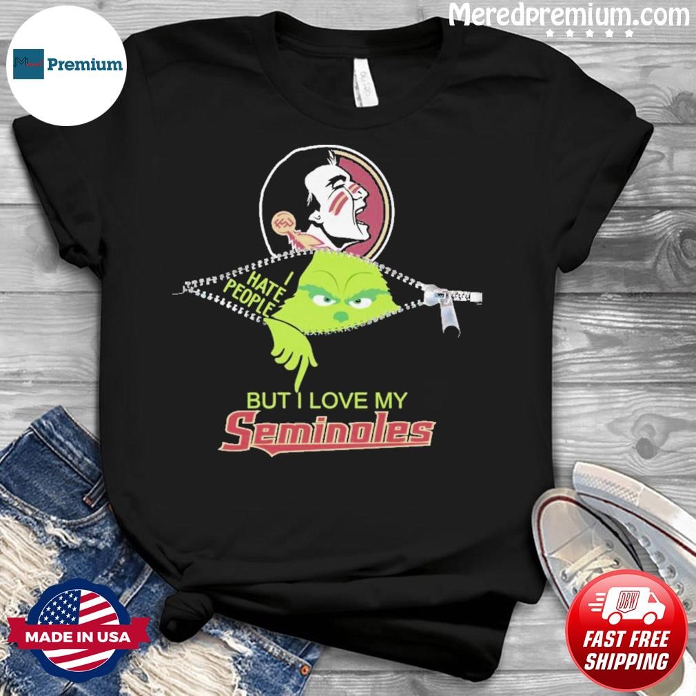 Ew, People The Grinch And Florida State Seminoles Shirt, hoodie ...