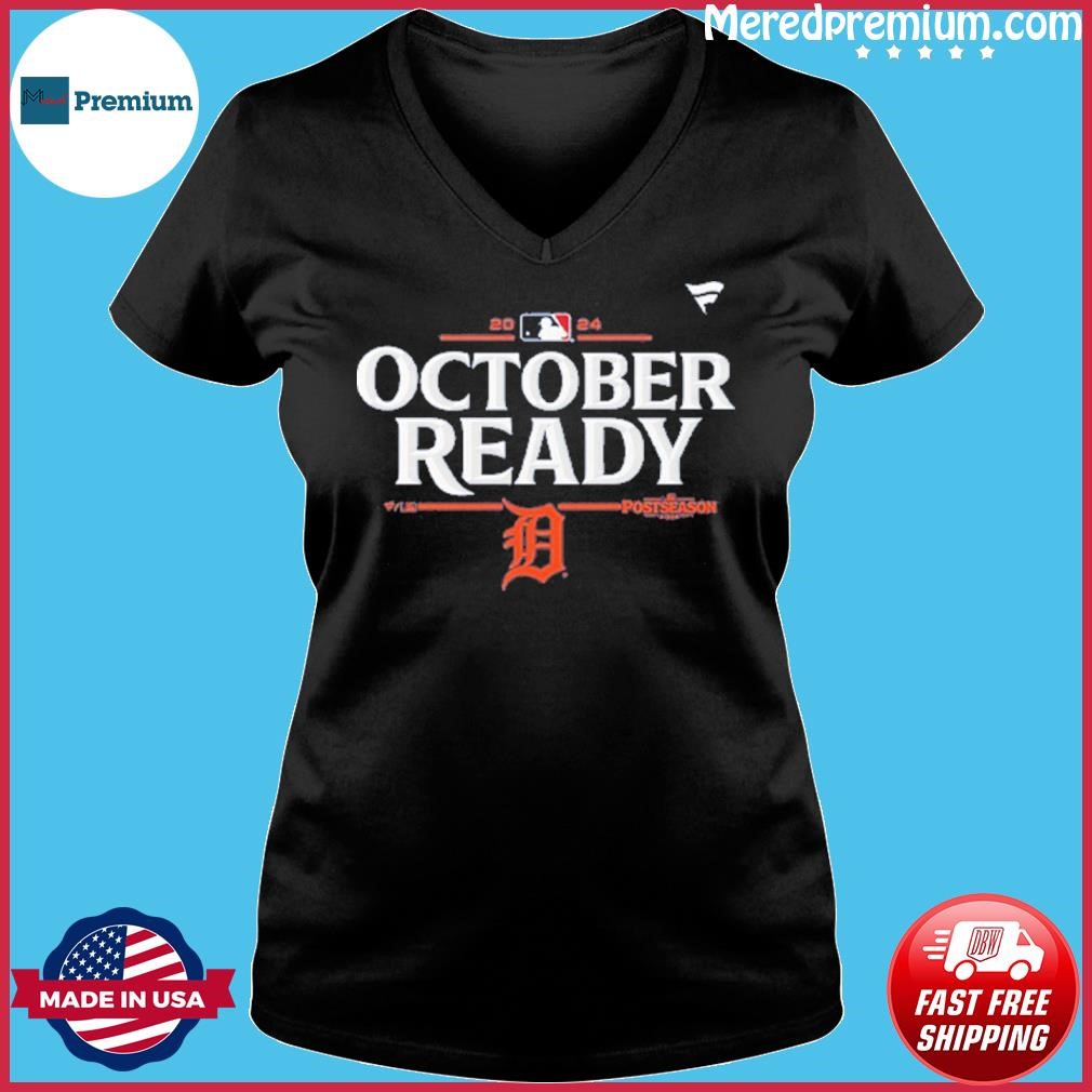 2024 October Ready Detroit Tigers Shirt, hoodie, sweater, long sleeve ...