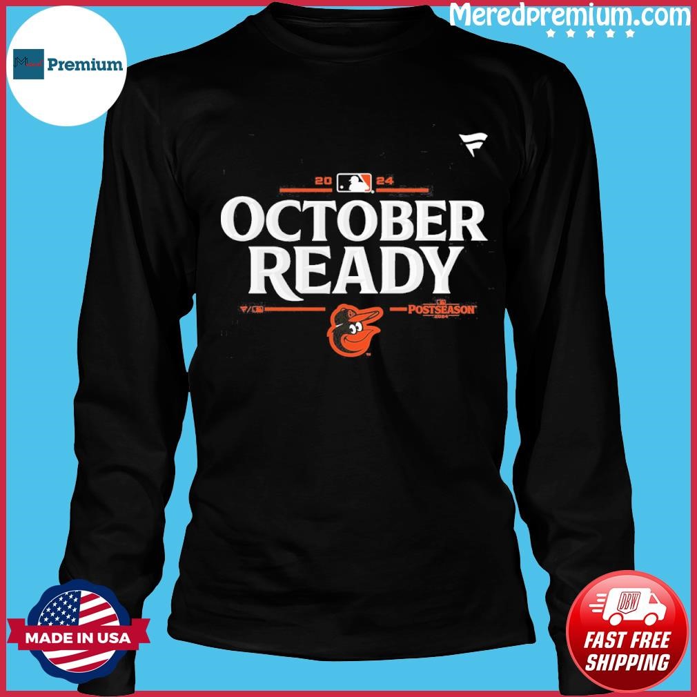 Baltimore Orioles October 2024 MLB Postseason Locker Room T-Shirt ...