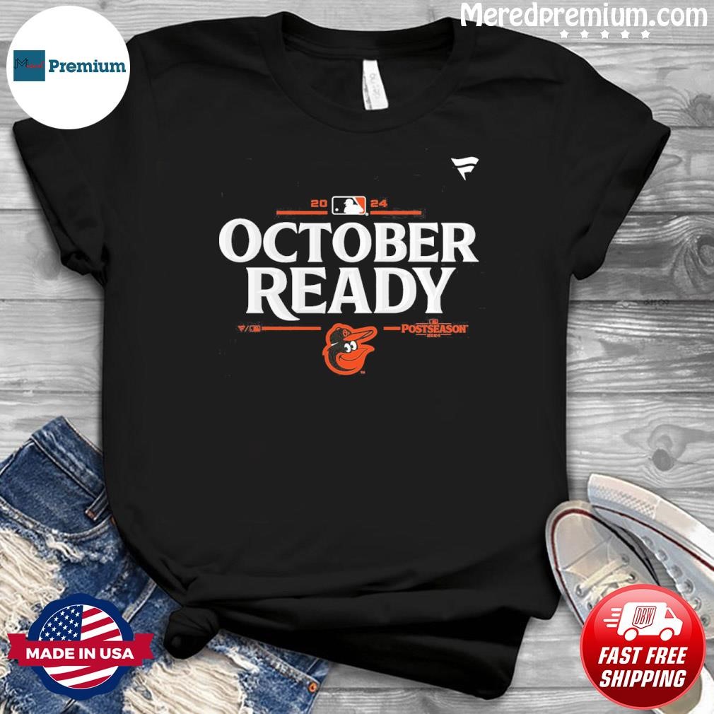 Baltimore Orioles October 2024 MLB Postseason Locker Room T-Shirt ...