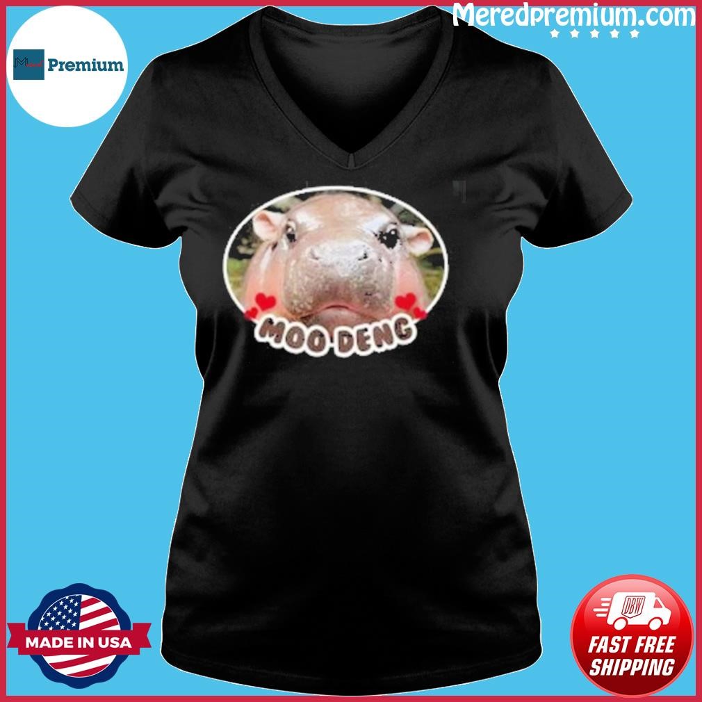 Moo Deng Baby Hippo Animal Viral shirt, hoodie, sweater, long sleeve ...