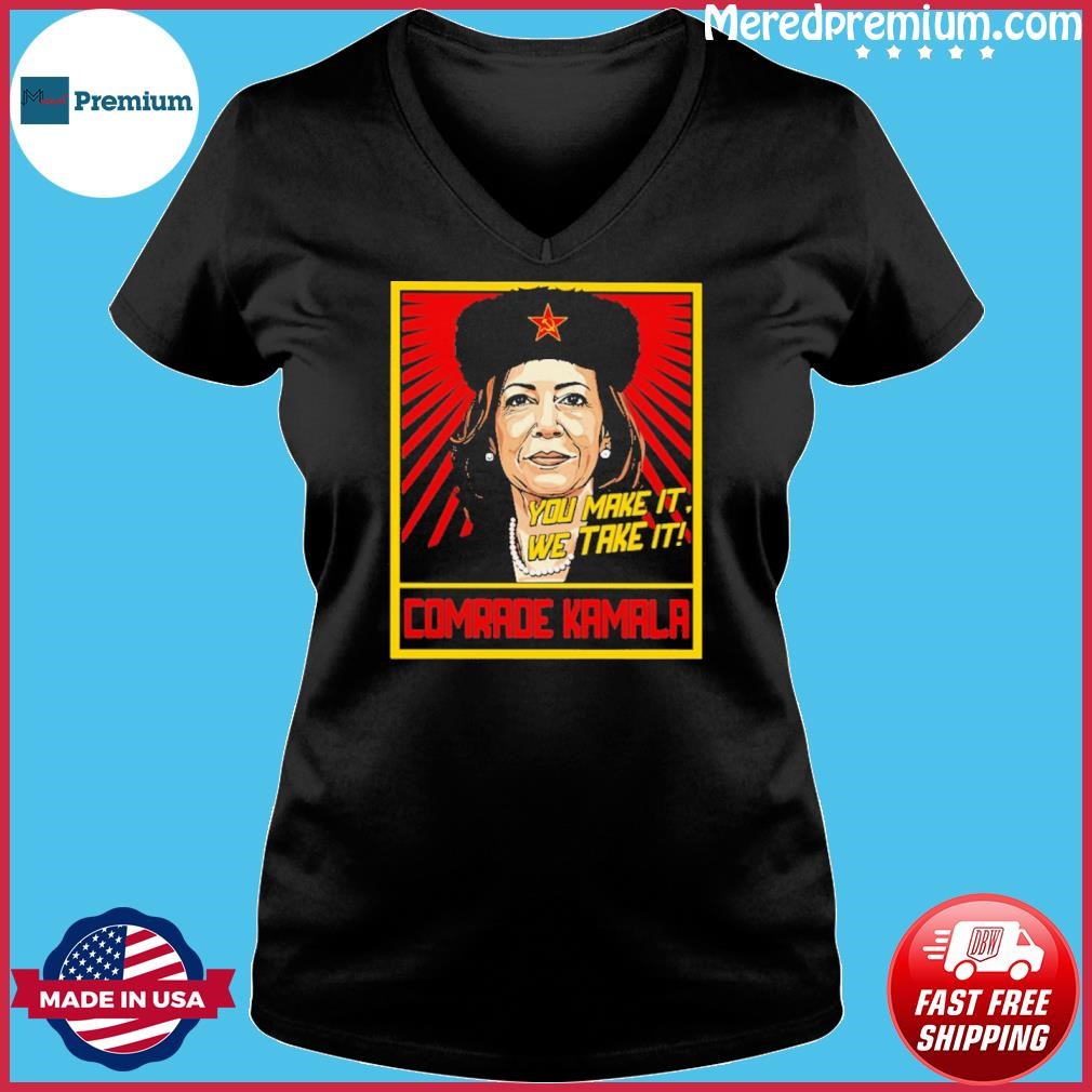 Official COMRADE Kamala Harris Shirt, hoodie, sweater, long sleeve and ...
