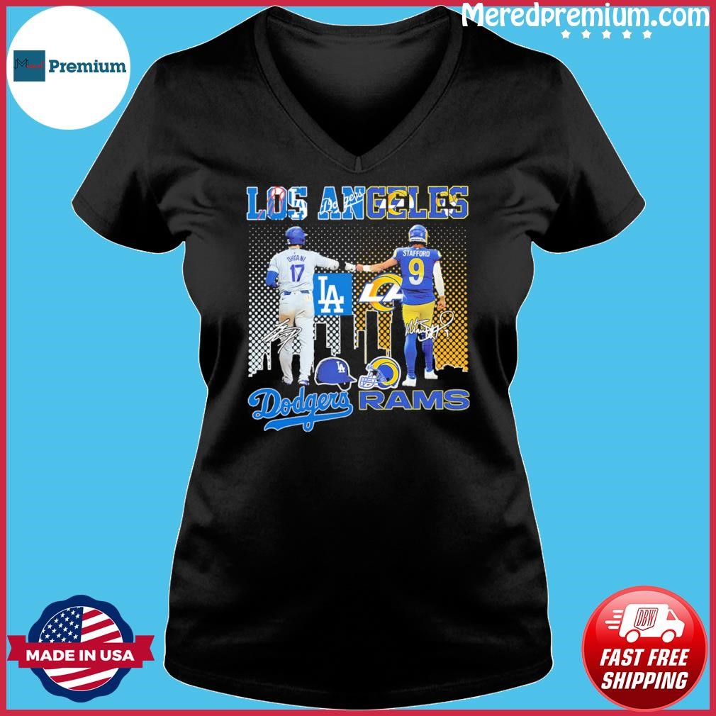 Shohei Ohtani Los Angeles Dodgers X Matthew Stafford Los Angeles Rams ...