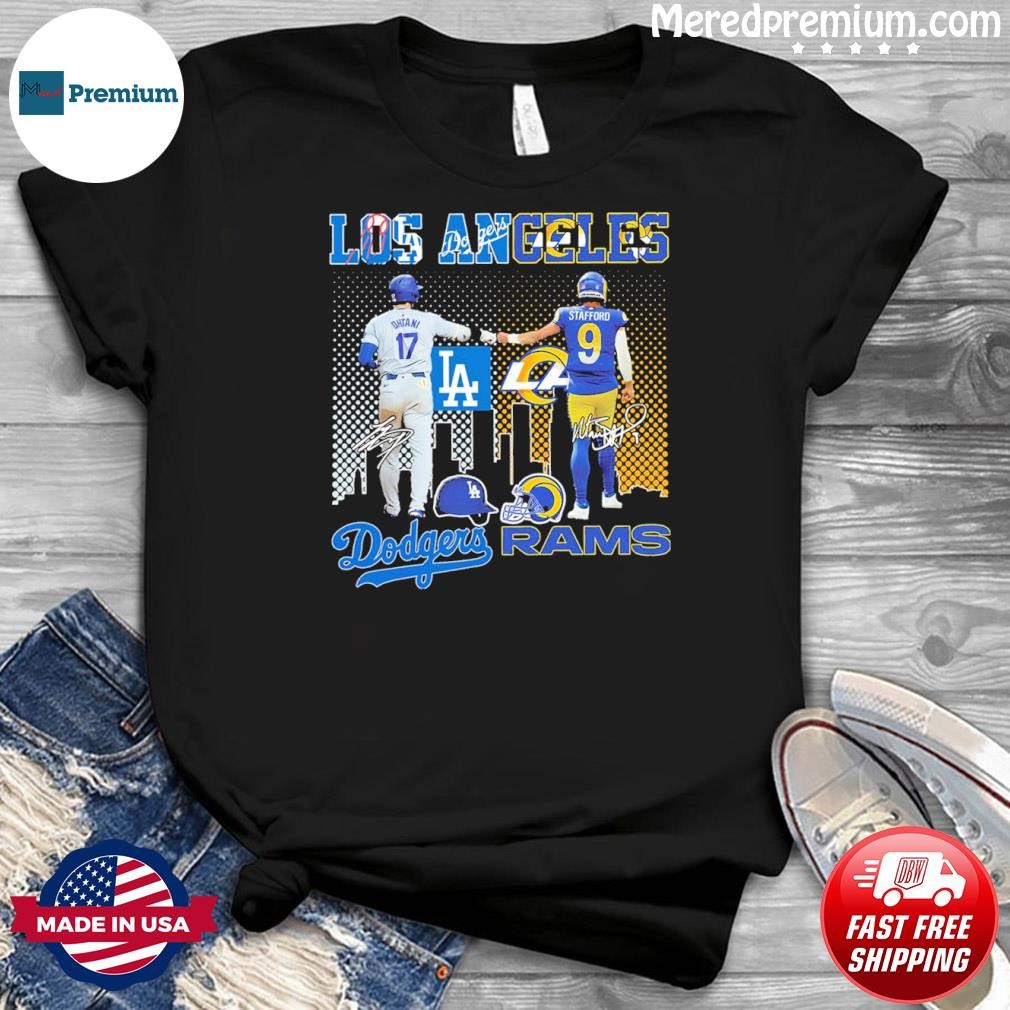 Shohei Ohtani Los Angeles Dodgers X Matthew Stafford Los Angeles Rams ...