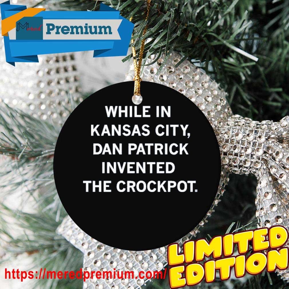 Dan Patrick Invented The Crockpot Christmas Ornament, Mug Custom Name ...