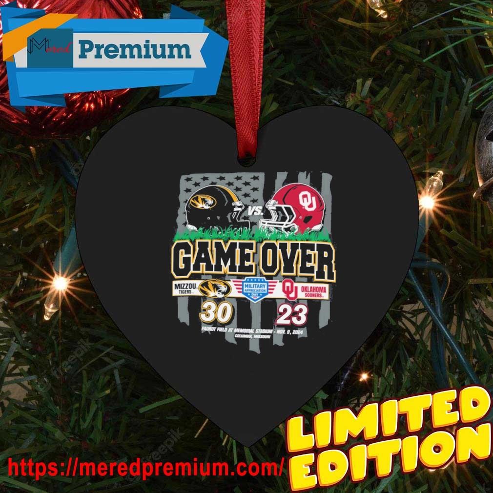 Official Game Over Mizzou Tigers 30-23 Oklahoma Sooners 2024 Christmas ...