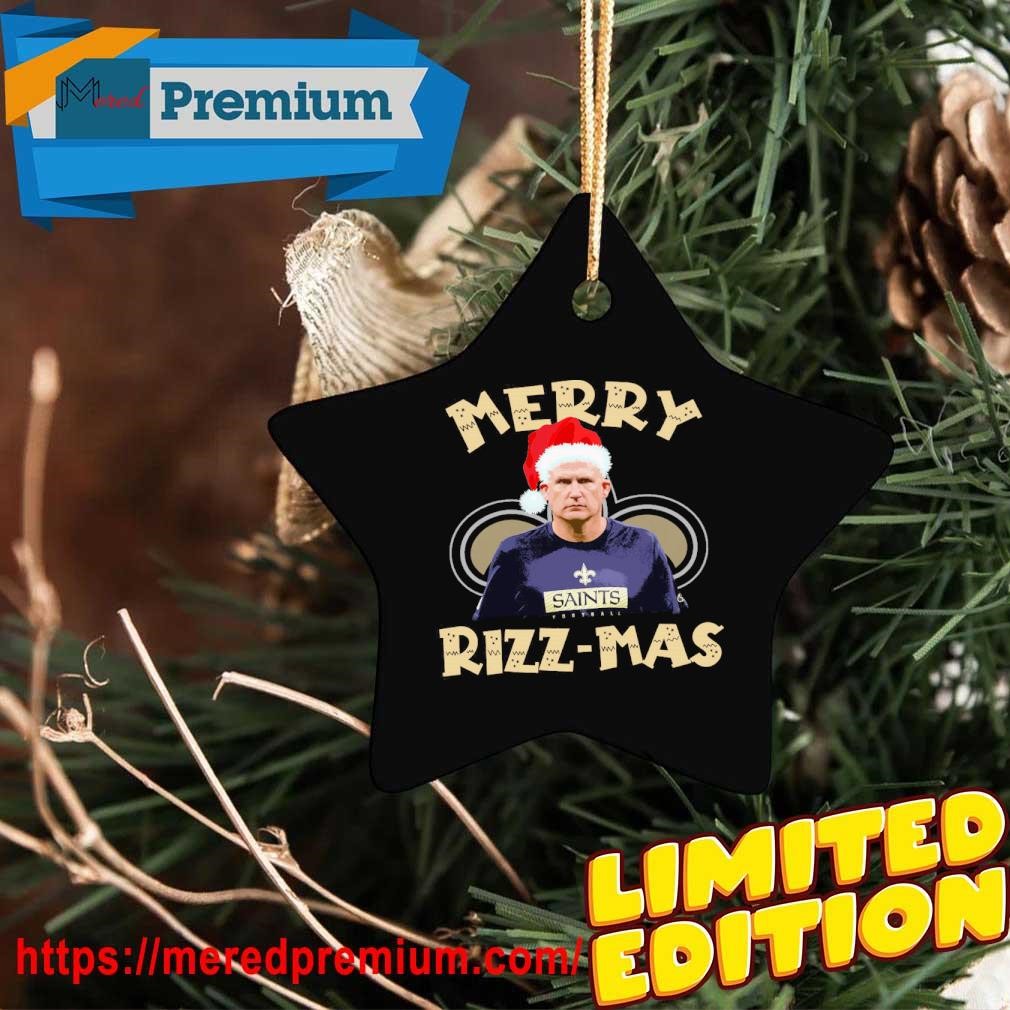 Official New Orleans Saints Darren Rizzi Merry Rizz-Mas Christmas ...