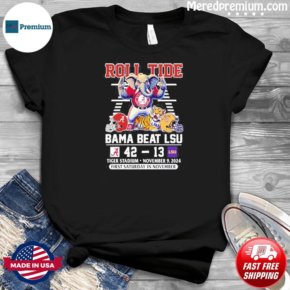 Saturday In November Roll Tide Alabama Beat LSU Tigers 42-13 in 2024 T ...