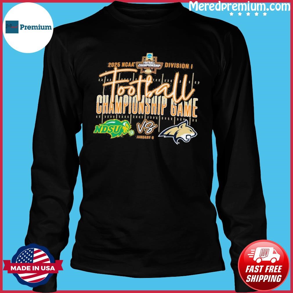 2025 NCAA DI Football Championship Game NDSU Vs Montana State Football ...
