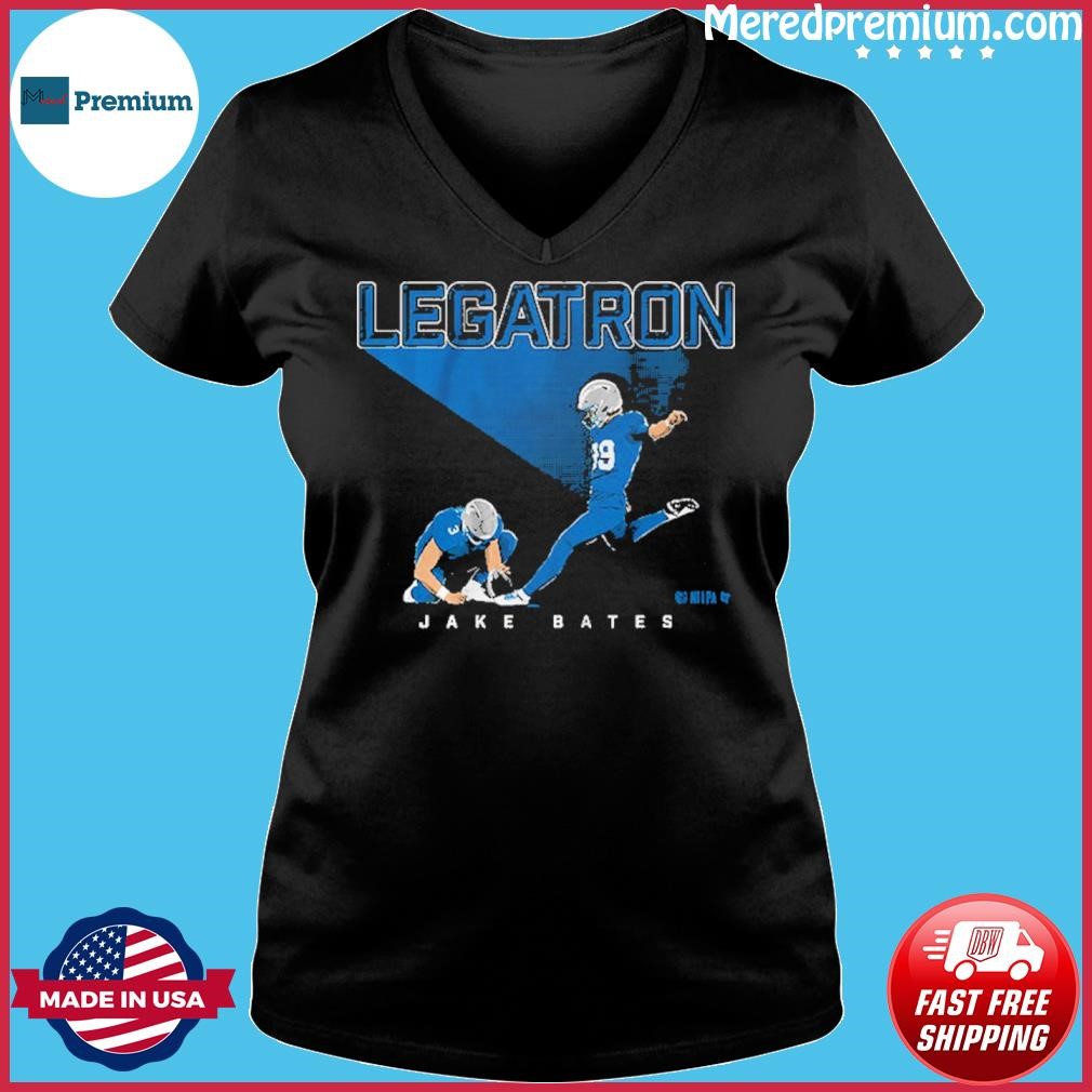 Detroit Lions Jake Bates Legatron Shirt, hoodie, sweater, long sleeve ...