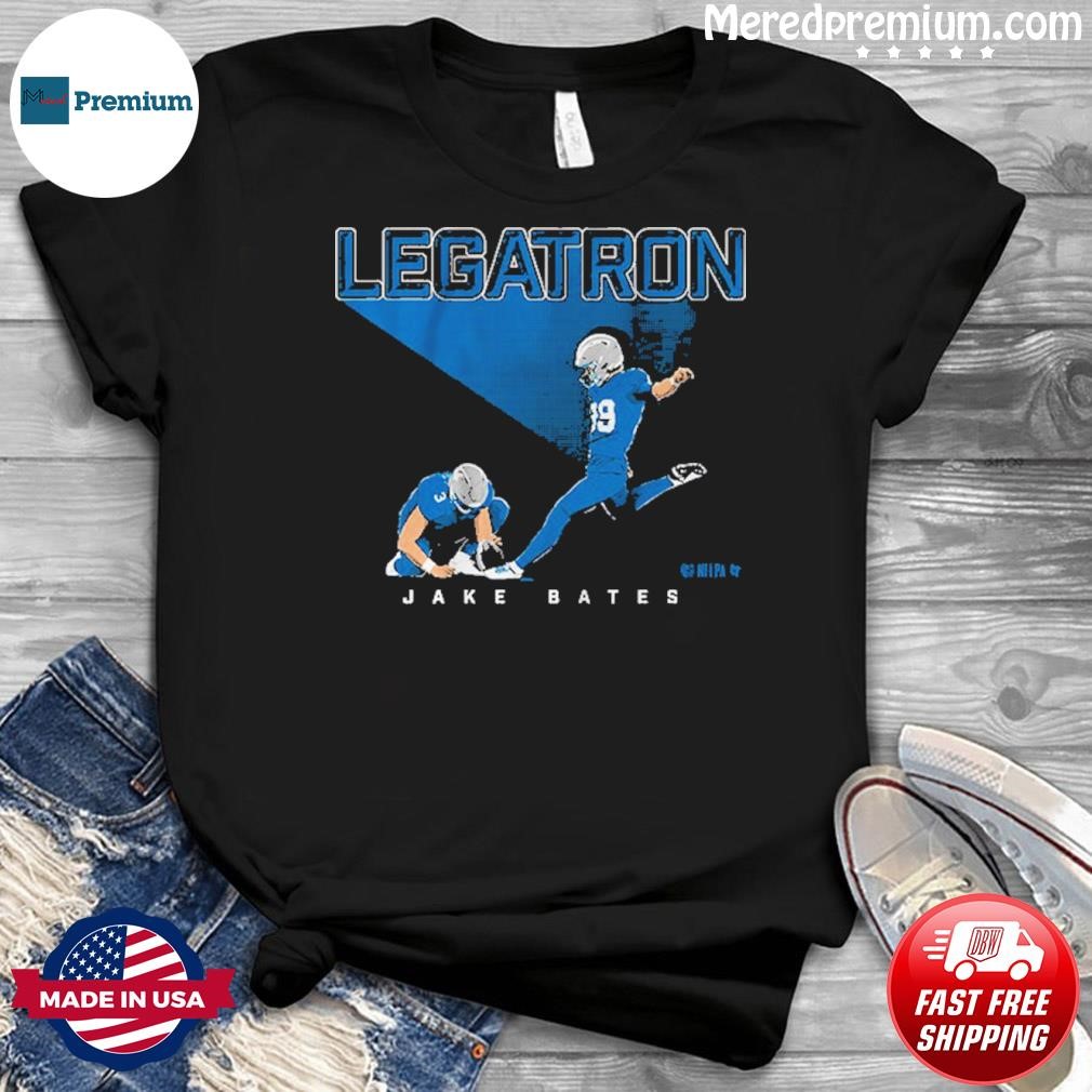 Detroit Lions Jake Bates Legatron Shirt, hoodie, sweater, long sleeve ...