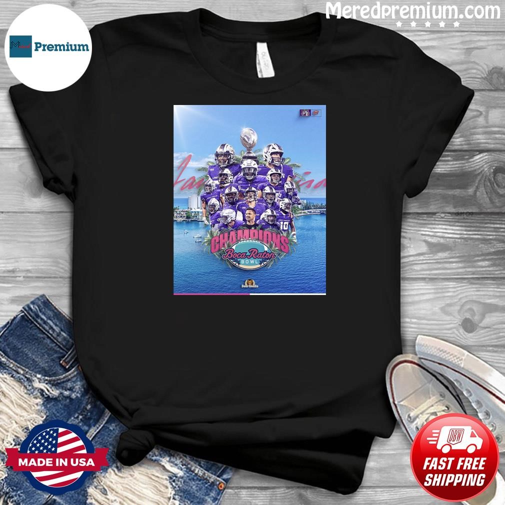 JMU Football Team 2024 Boca Raton Bowl Champions Shirt, hoodie, sweater ...