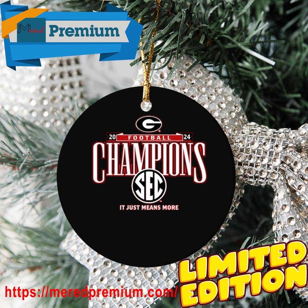 Official Georgia Bulldogs 2024 SEC Football Conference Champions Locker ...