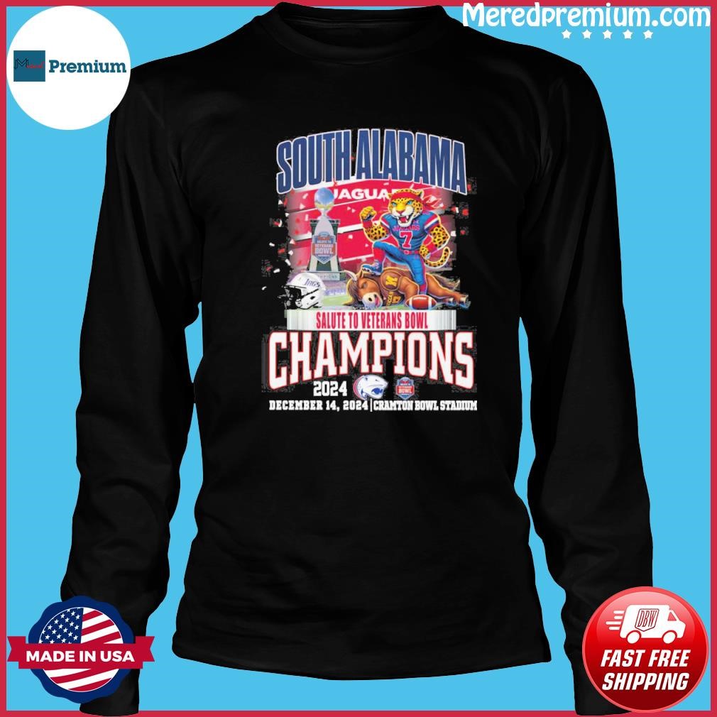 South Alabama Jaguars Mascot Defeat Western Michigan 2024 Veterans Bowl ...