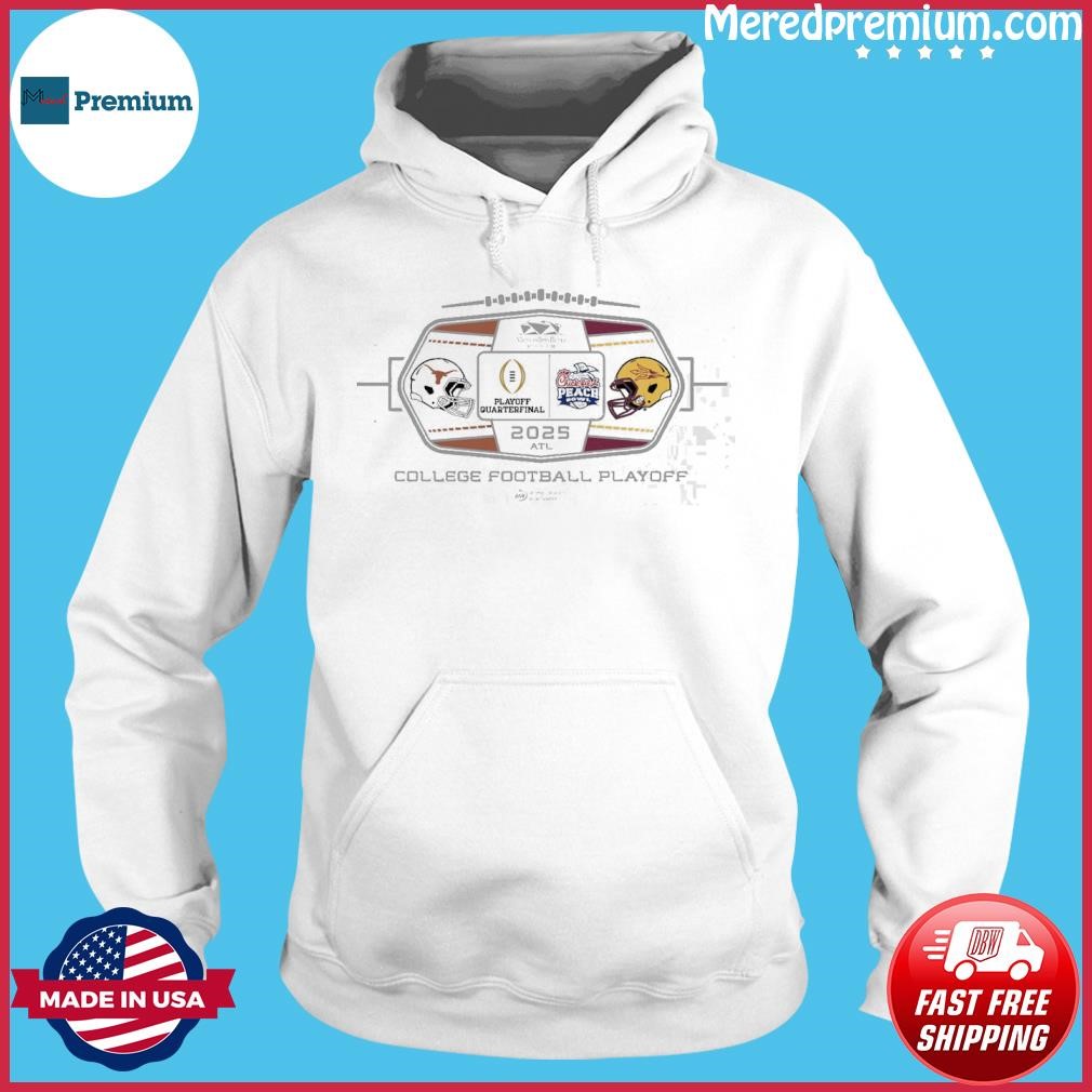 Texas Longhorns Vs Arizona State Football 2025 CFP Peach Bowl Dueling ...