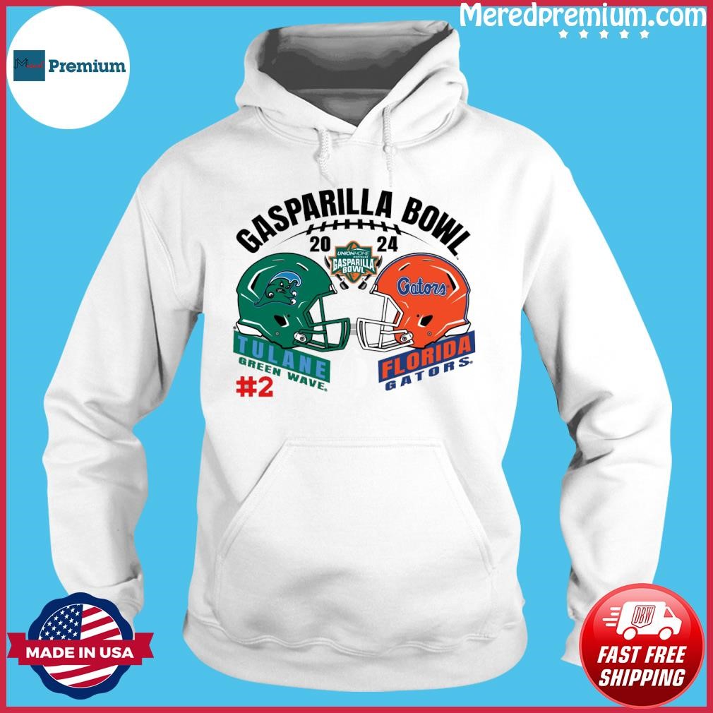 Tulane Green Wave Vs Florida Gators 2024 Gasparilla Bowl Dueling Helmet ...