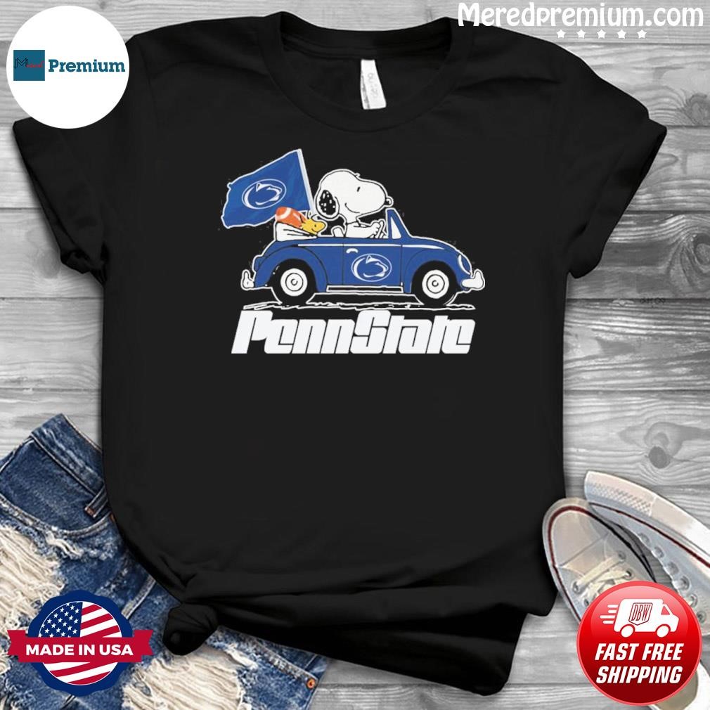Peanuts Snoopy And Woodstock On Car Penn State Football CFP Orange Bowl ...