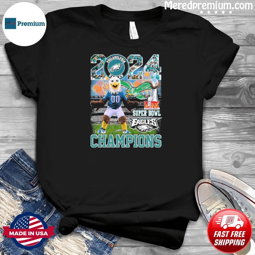 Swoop Mascot Philadelphia Eagles Super Bowl LIX Champions Shirt, hoodie ...