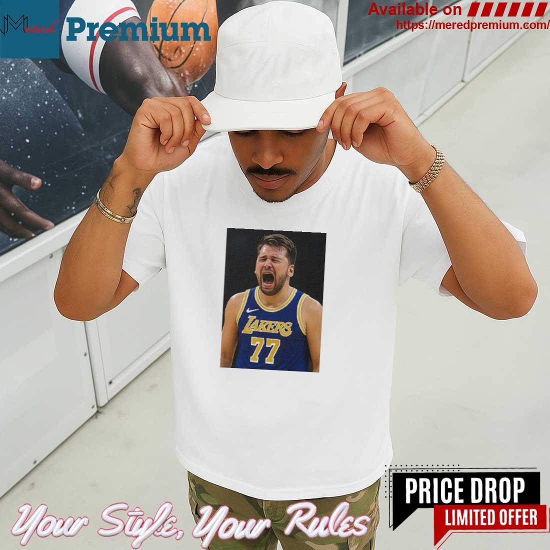 Official Luka Doncic Crying Meme T-Shirt, hoodie, sweater, long sleeve ...