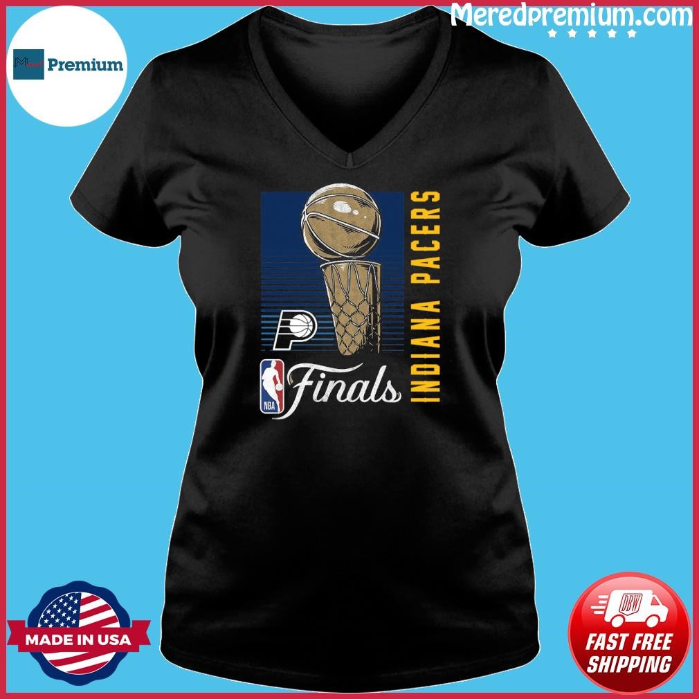 Official Indiana Pacers 2025 NBA Finals Retro Lines Boxy T-shirt ...