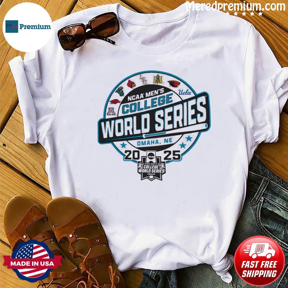 Official Omaha, NE 2025 Men's CWS 8-Teams Shirt, hoodie, sweater, long ...
