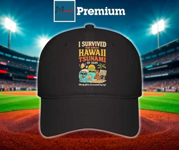 Official I Survived The Great Hawaii Tsunami Of 2025 Shirt, hoodie ...