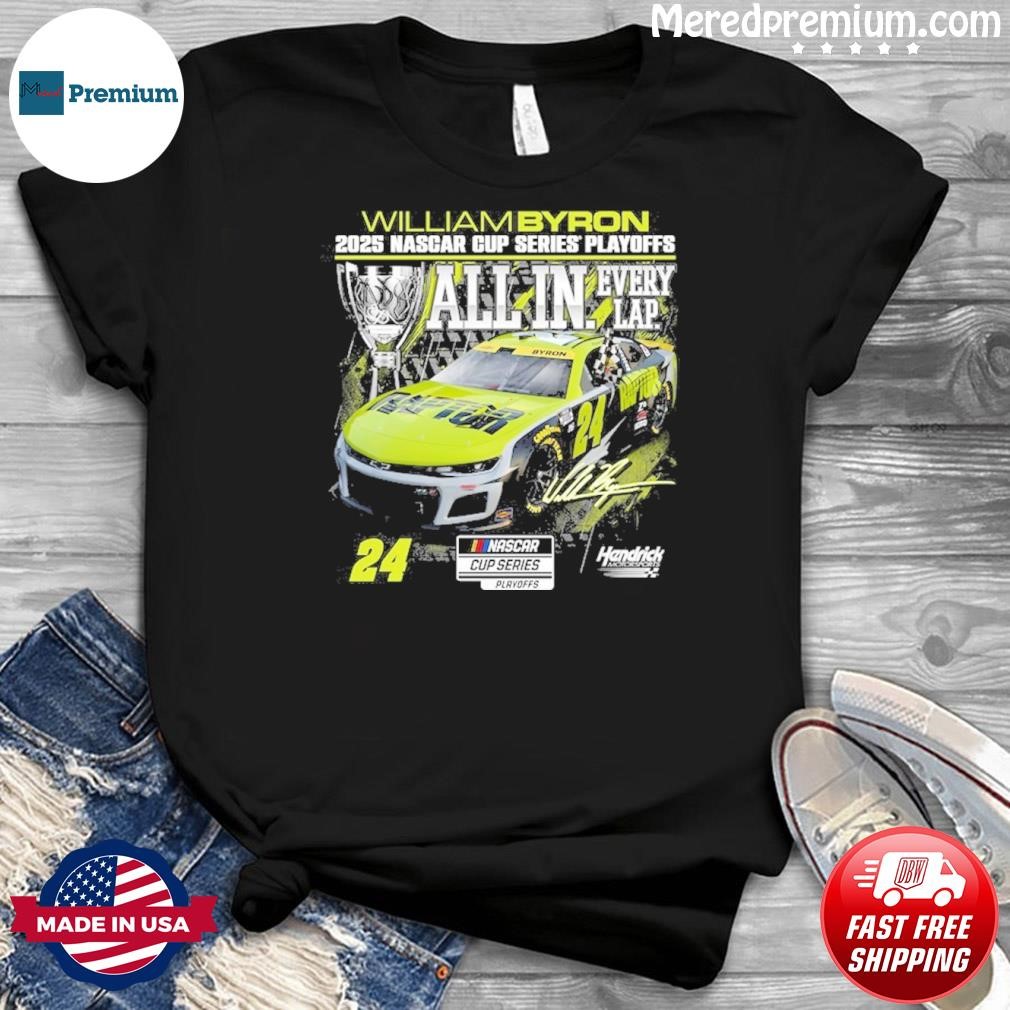 Official William Byron 2025 NASCAR Cup Series Playoffs Raptor All In T ...