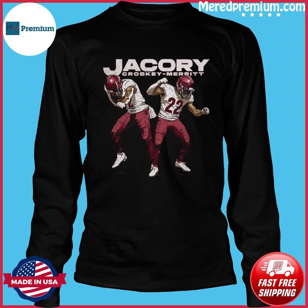 Official Jacory Croskey-Merritt Washington Commanders TD Dance Shirt ...