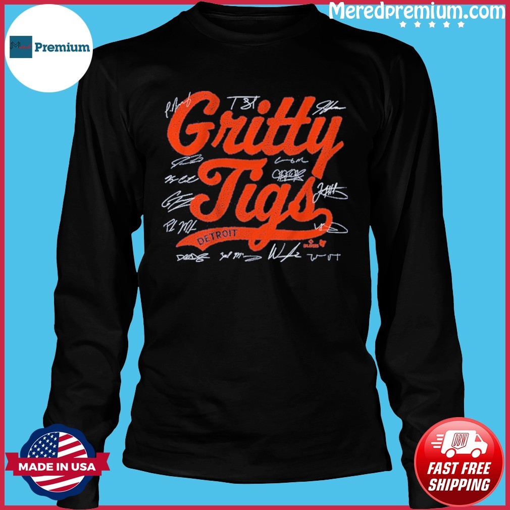 Detroit Baseball 2025 Gritty Tigs Shirt, hoodie, sweater, long sleeve ...