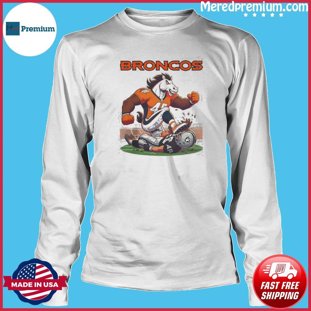 Official Denver Broncos vs Raiders Mascot Rivalries 2025 Shirt, hoodie ...