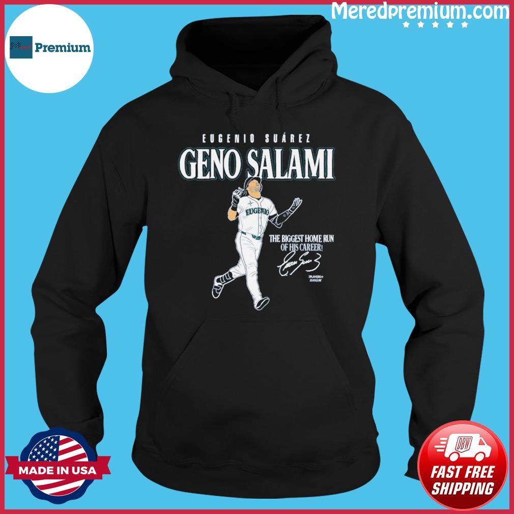 Official Eugenio Suarez Geno Salami Shirt, hoodie, sweater, long sleeve ...