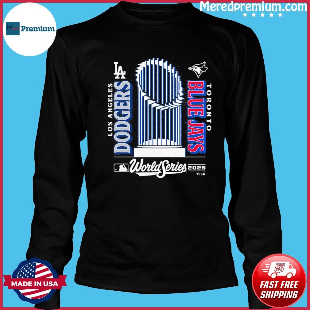 Official LA Dodgers Vs TOR Blue Jays 2025 World Series Trophy Matchup ...