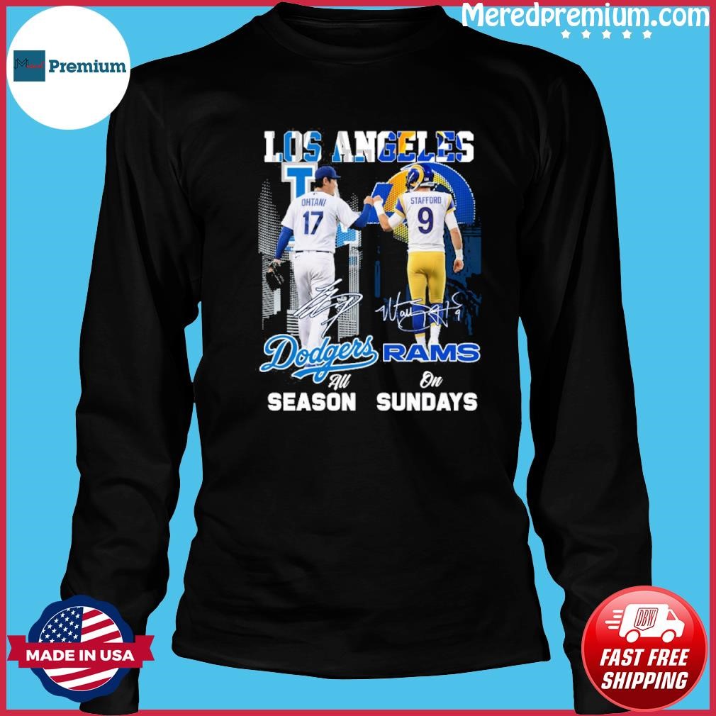 Official Los Angeles Dodgers Shohei Ohtani All Season Los Angeles Rams ...