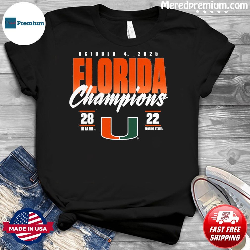 Official Miami Hurricanes vs. Florida State Seminoles 2025 State ...