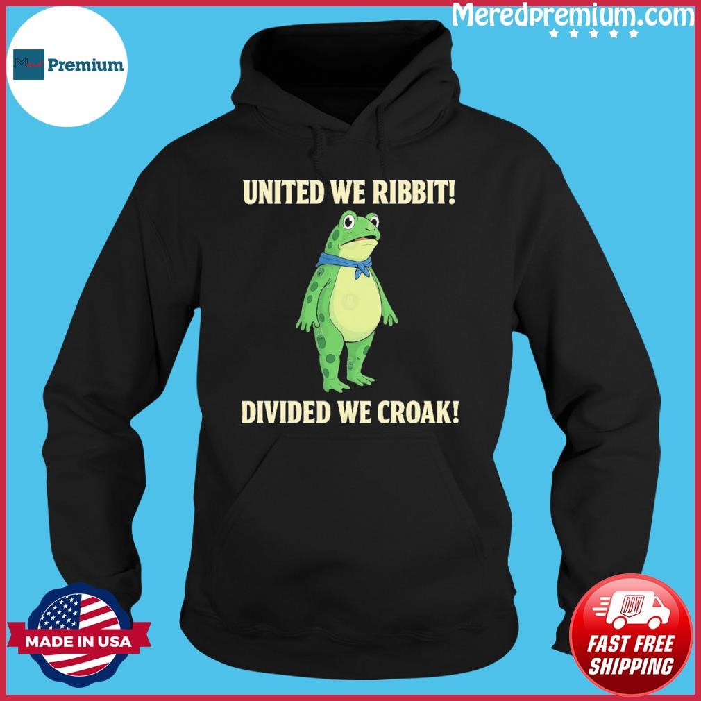 Official Portland Frog United We Ribbit Divided We Croak Shirt, hoodie ...