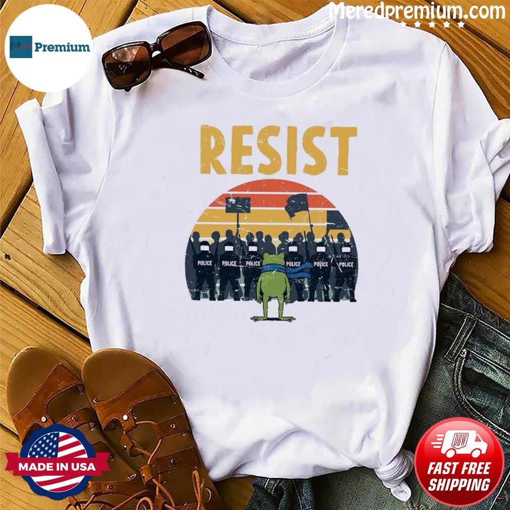 Official Retro Portland Frog Protest Rage Against The Machine Shirt ...