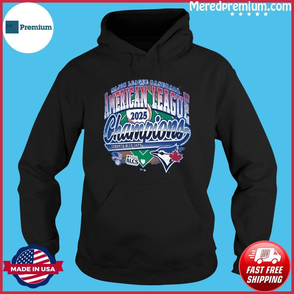 Official Toronto Blue Jays 2025 ALCS Champions Postseason T-Shirt ...