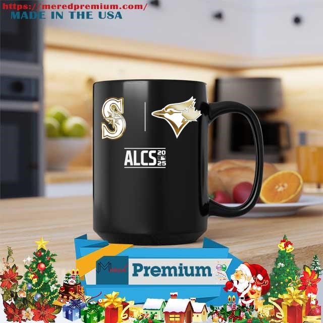 Official Toronto Blue Jays Vs Seattle Mariners 2025 ALCS Game Logo T ...