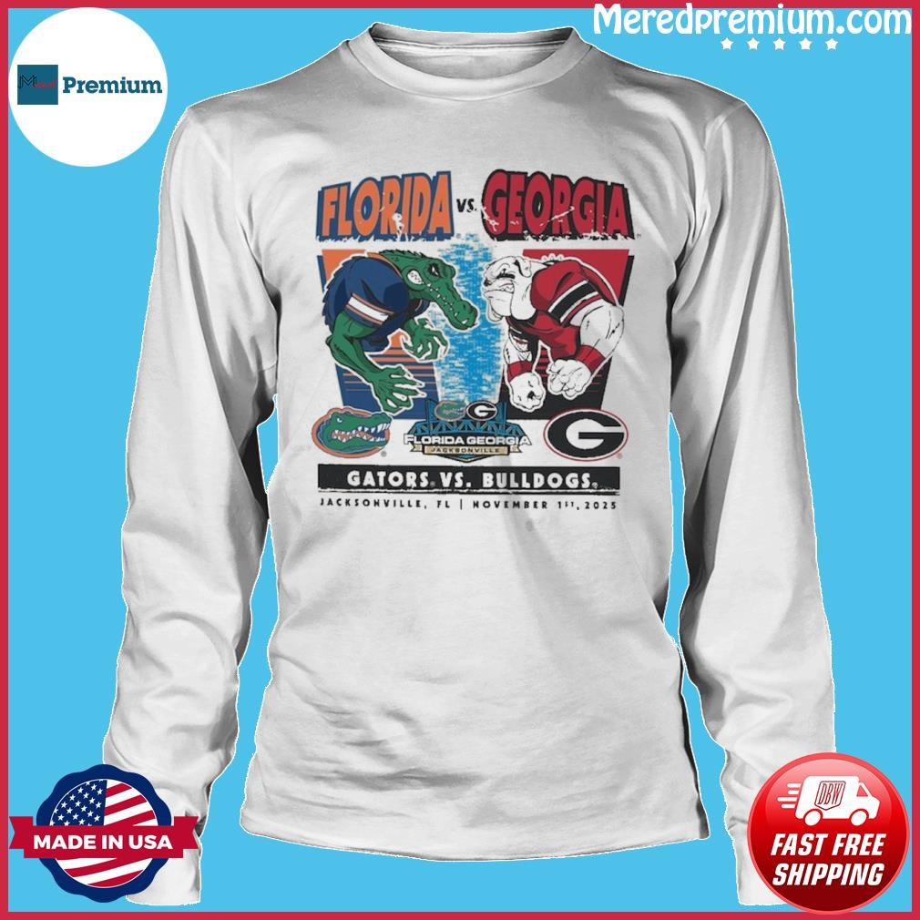 The Battle Florida Gators vs. Georgia Bulldogs 2025 Rivalry Matchup T ...