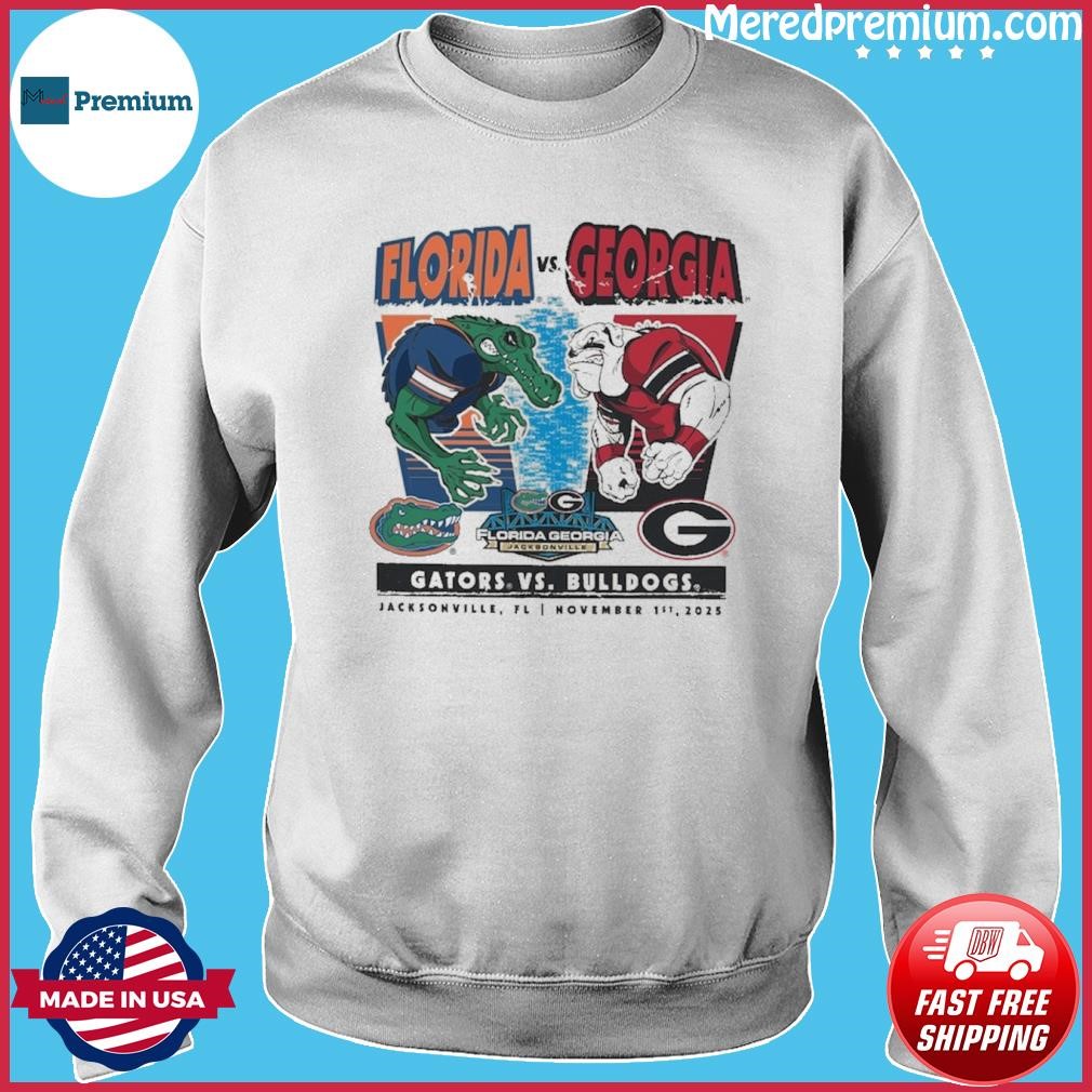 The Battle Florida Gators vs. Georgia Bulldogs 2025 Rivalry Matchup T ...